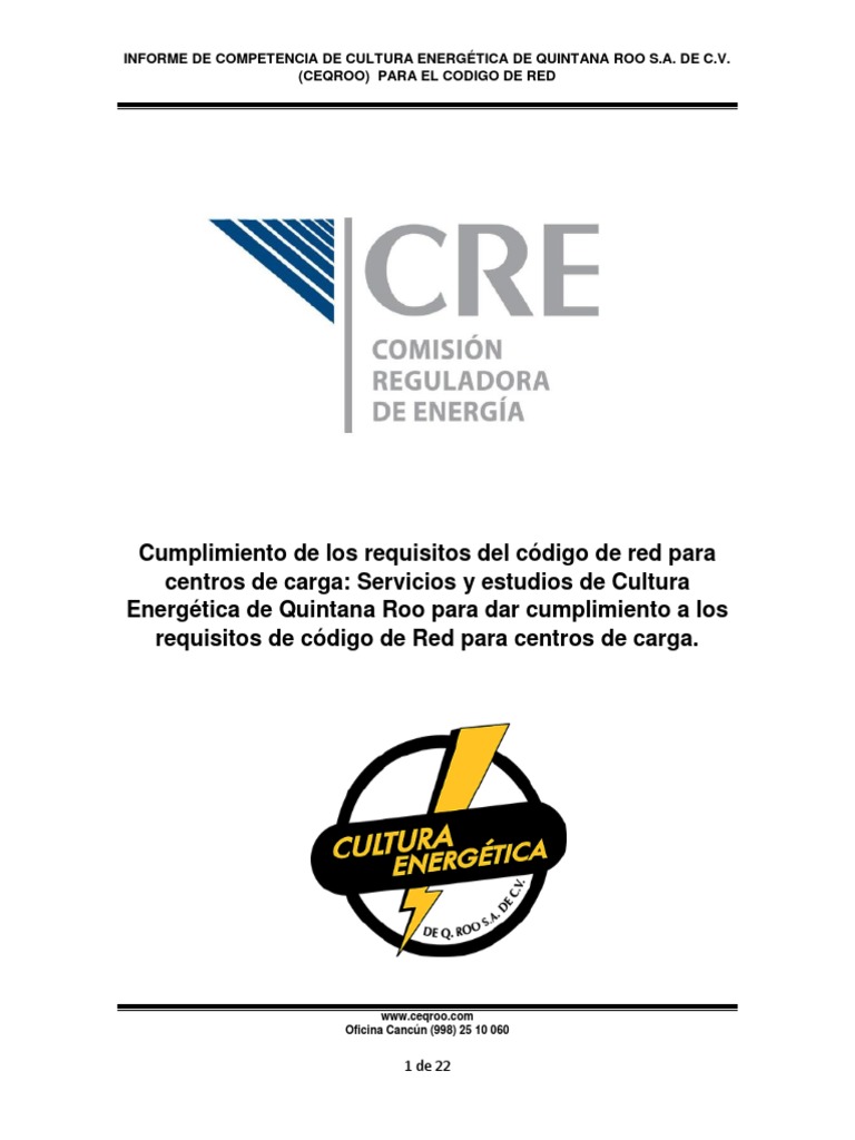 Codigo Red PDF | PDF | Energia electrica | voltaje