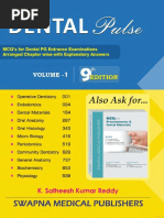 Ramya Raghu Clinical Operative Dentistry Principles & Practice | PDF