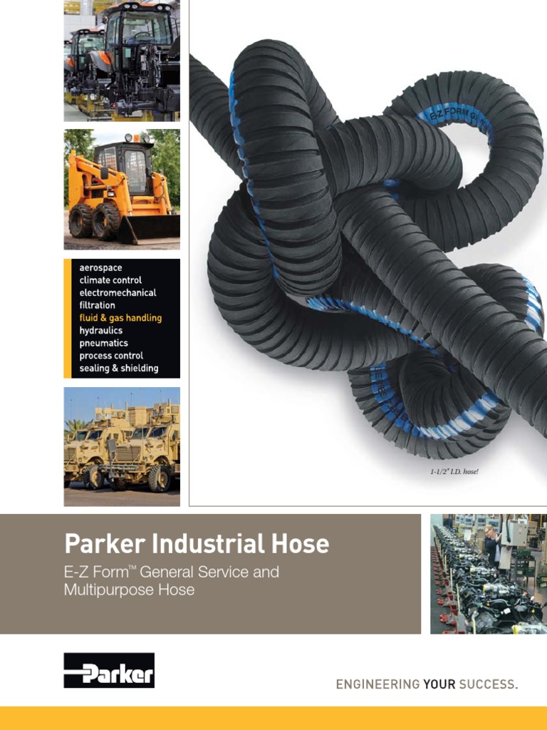 Parker Industrial Hose: E-Z Form General Service and Multipurpose Hose ...