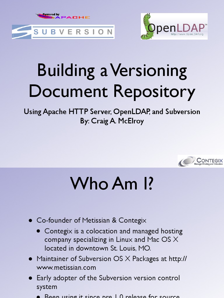 Building A Versioning Document Repository | PDF | Web Server | Internet ...