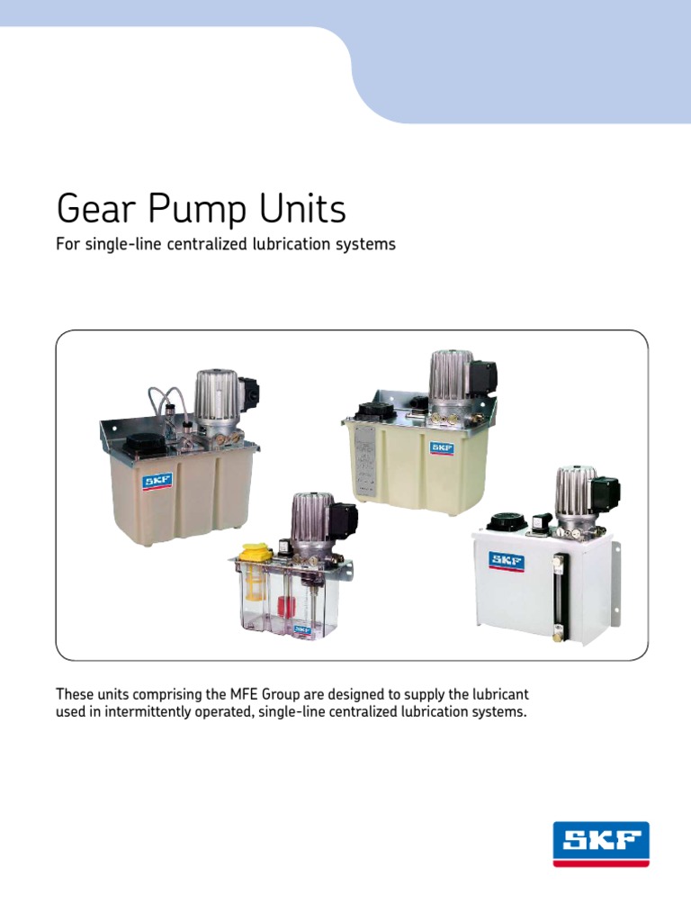 Vogel Gear Pump PDF | PDF | Valve | Lubricant