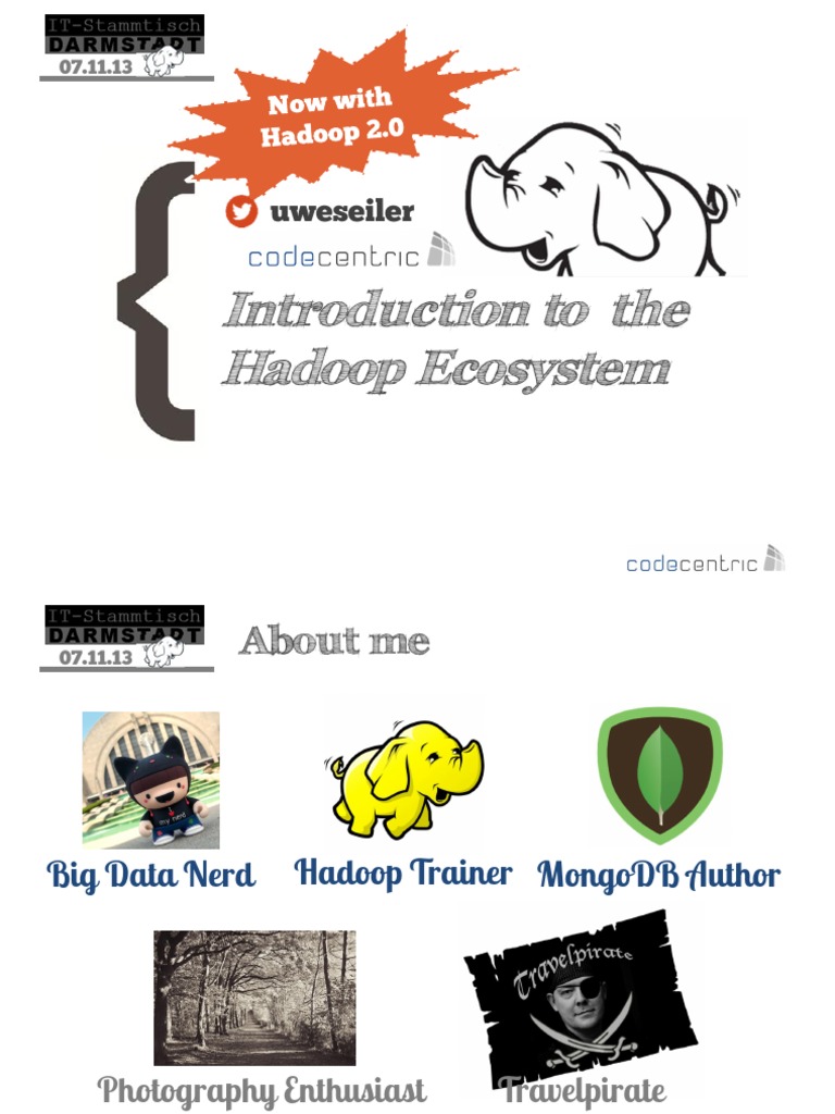 Intro Haddop Ecosystem 24sep2020 | Download Free PDF | Apache Hadoop | Map Reduce