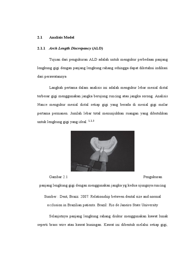 Analisis Model Ald | PDF