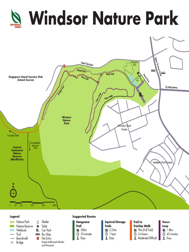 Windsor Nature Park Trails Guide | PDF | Urban Planning | Transport ...