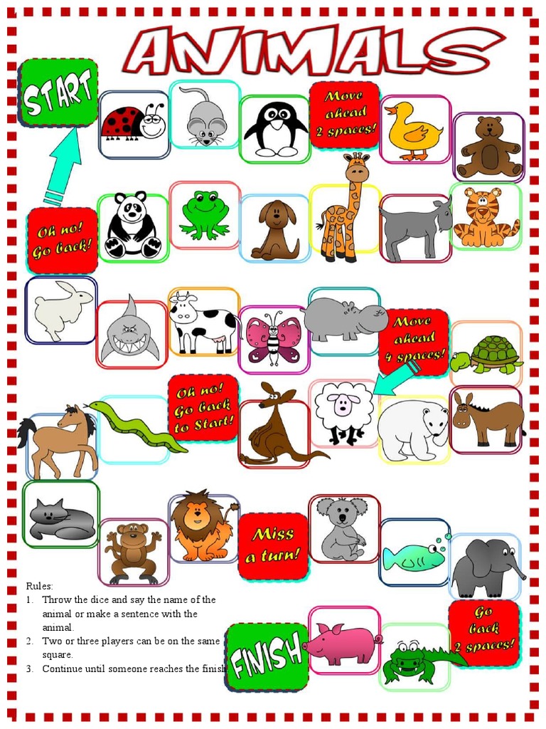 Animals Boardgame | PDF
