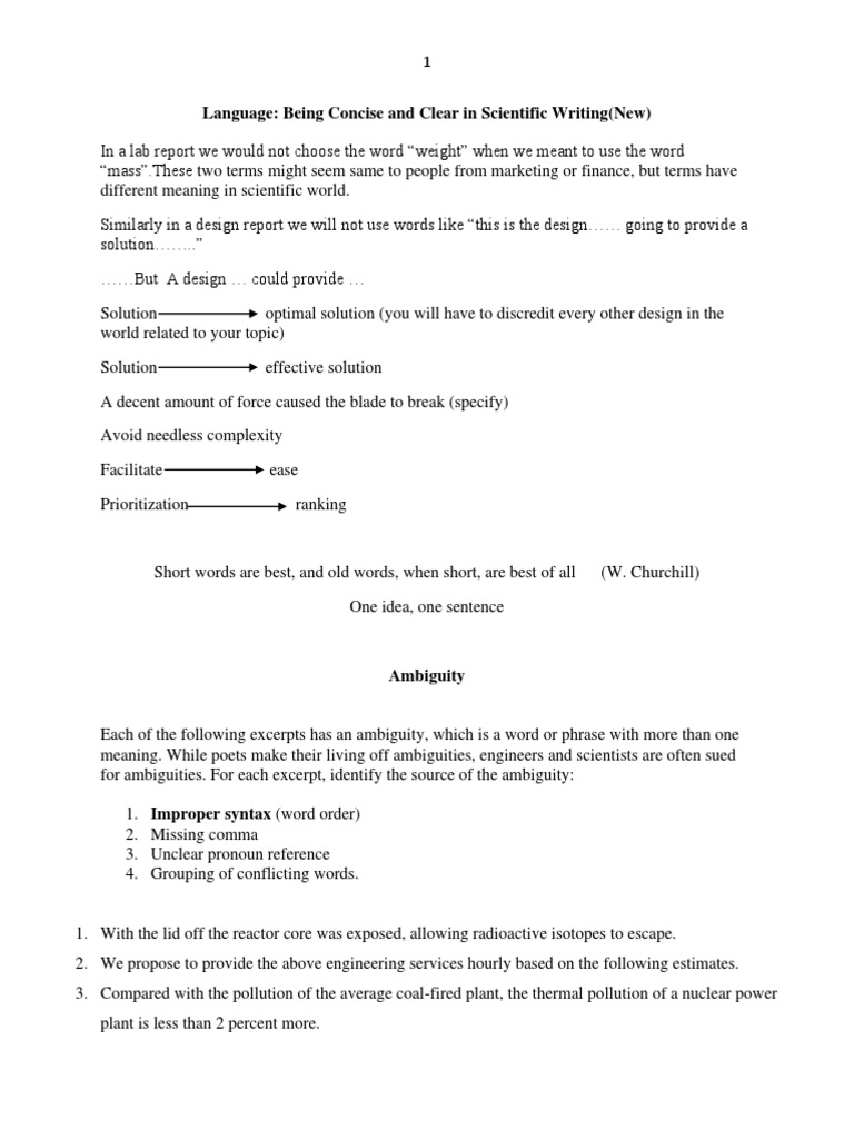 Exercise To Remove Ambiguity Advance PDF | PDF | Ambiguity | Phrase