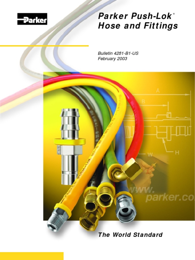 PARKER Push-Lok Hose and Fittings PDF | PDF