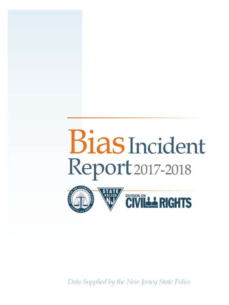 2017-2018a Bias Incident Report | PDF | Hate Crimes | Police