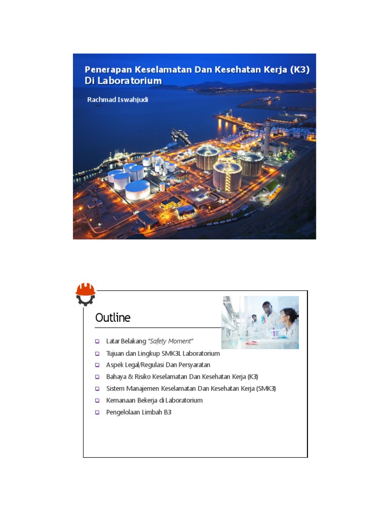 Keselamatan Dan Kesehatan Kerja Di Laboratorium Pdf Chemistry Safety