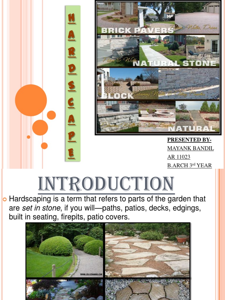 Hardscape 130921034907 Phpapp01 Pdf Gardens Environmental Design