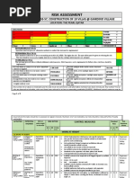 Risk Assessment (Welding) v01 | PDF | Welding | Construction