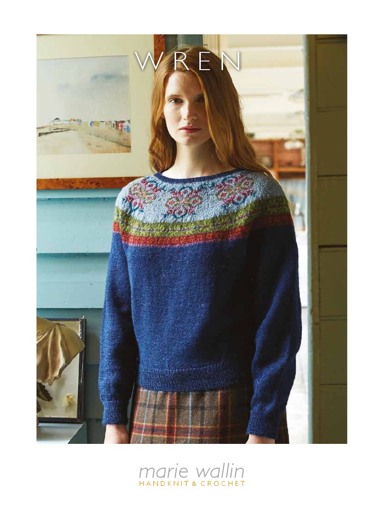 Wren EMAIL Pattern PDF | PDF | Knitting | Textile Arts