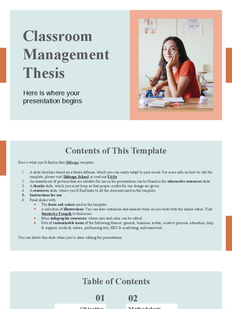 Classroom Management Thesis by Slidesgo | PDF | Planets | Jupiter