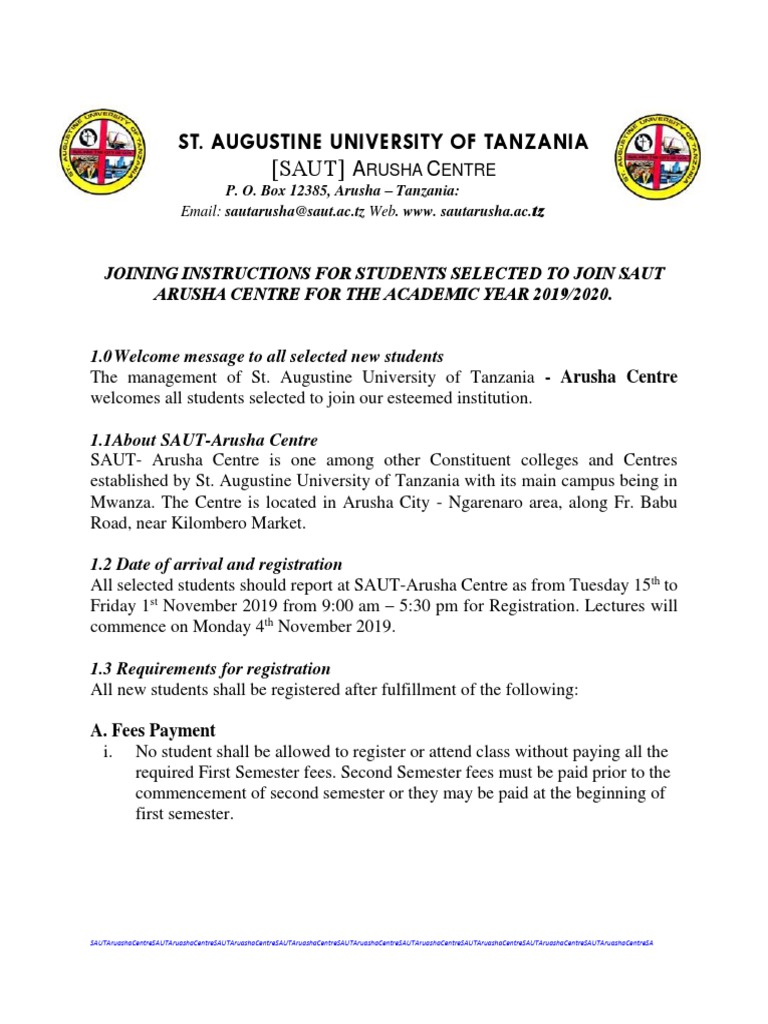 Joining Instruction Bachelor | PDF | Government | Business