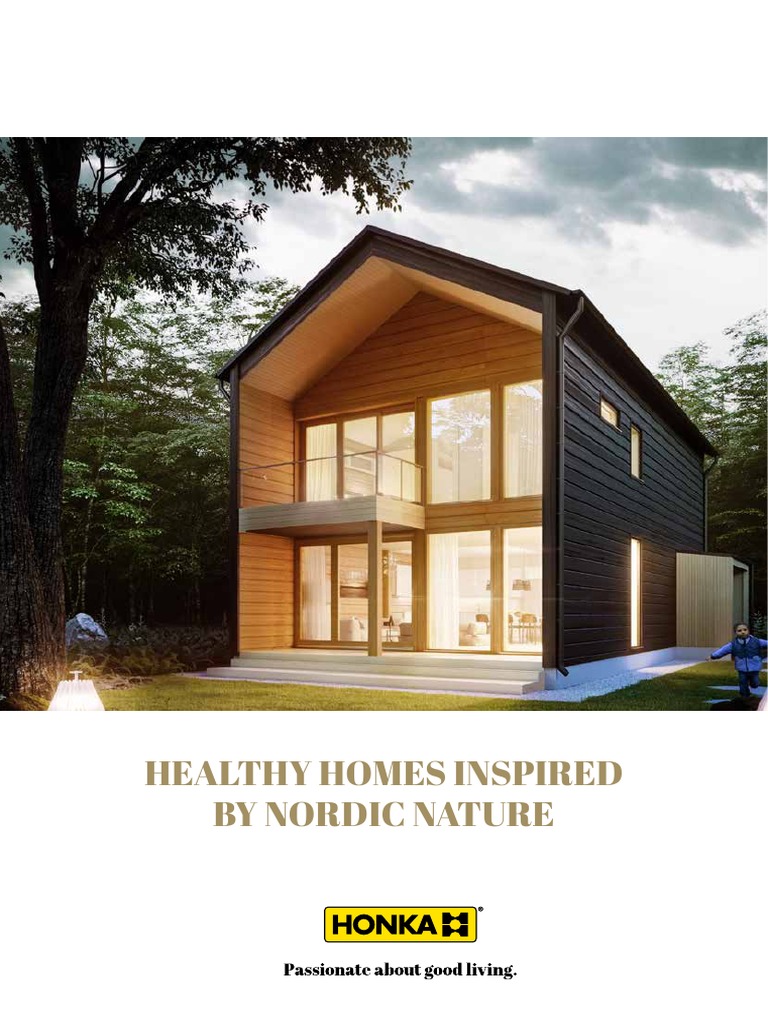 HONKA Log Houses PDF | PDF | Wood | Lumber