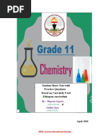 Qubee Academy Chemistry Exam Guide | PDF | Reaction Rate | Chemical ...