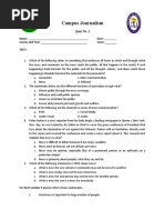 Components of a Newspaper Explained | PDF | Newspapers | News