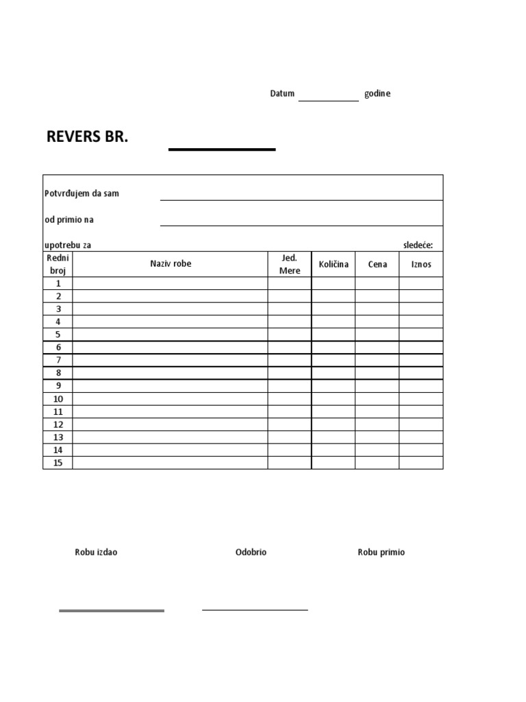 Revers | PDF