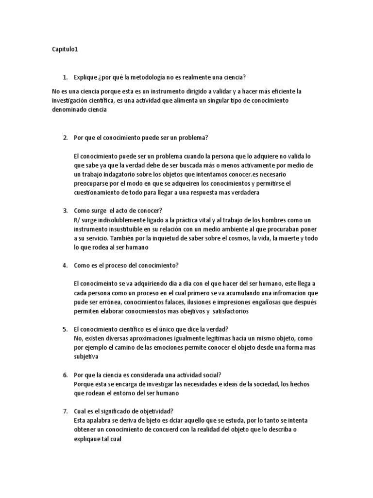 Carlos Sabino | PDF | Método científico | Conocimiento