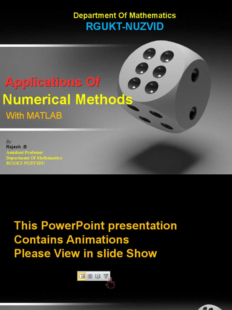 Numerical Methods with MATLAB | PDF | Numerical Analysis | Mathematical ...
