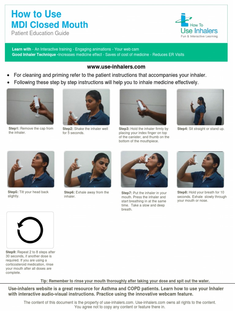 How To Use: MDI Closed Mouth | PDF