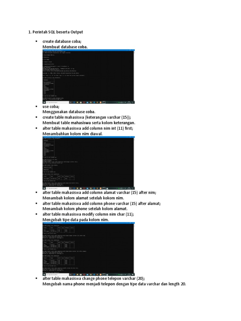 Tugas Basis Data | PDF