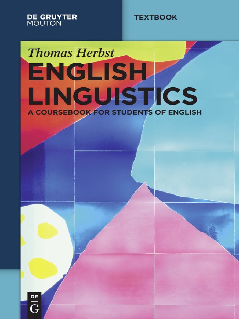 English Linguistics A Coursebook For Students of English | PDF | Clause ...
