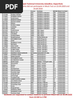 DRCC College List 2024 | PDF | Engineering | Computing