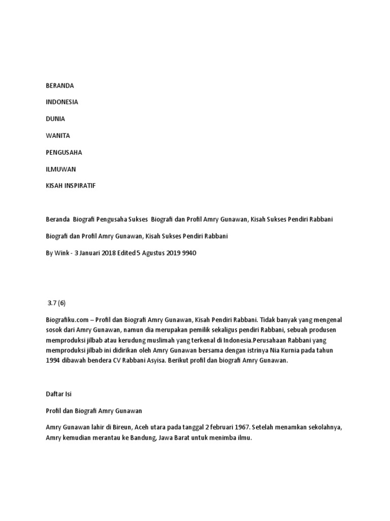 Rabbani | PDF | Agama & Spiritualitas