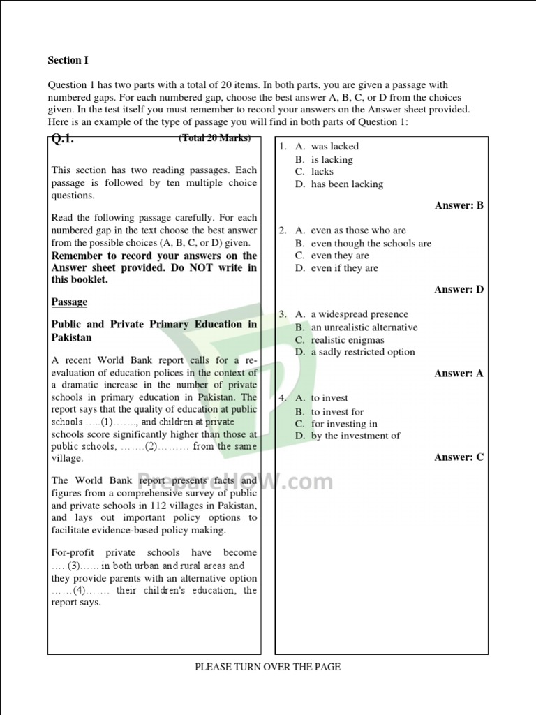 SAMPLE - PAPER - AKU by PrepareHOW | PDF | Malaysia | Multiple Choice