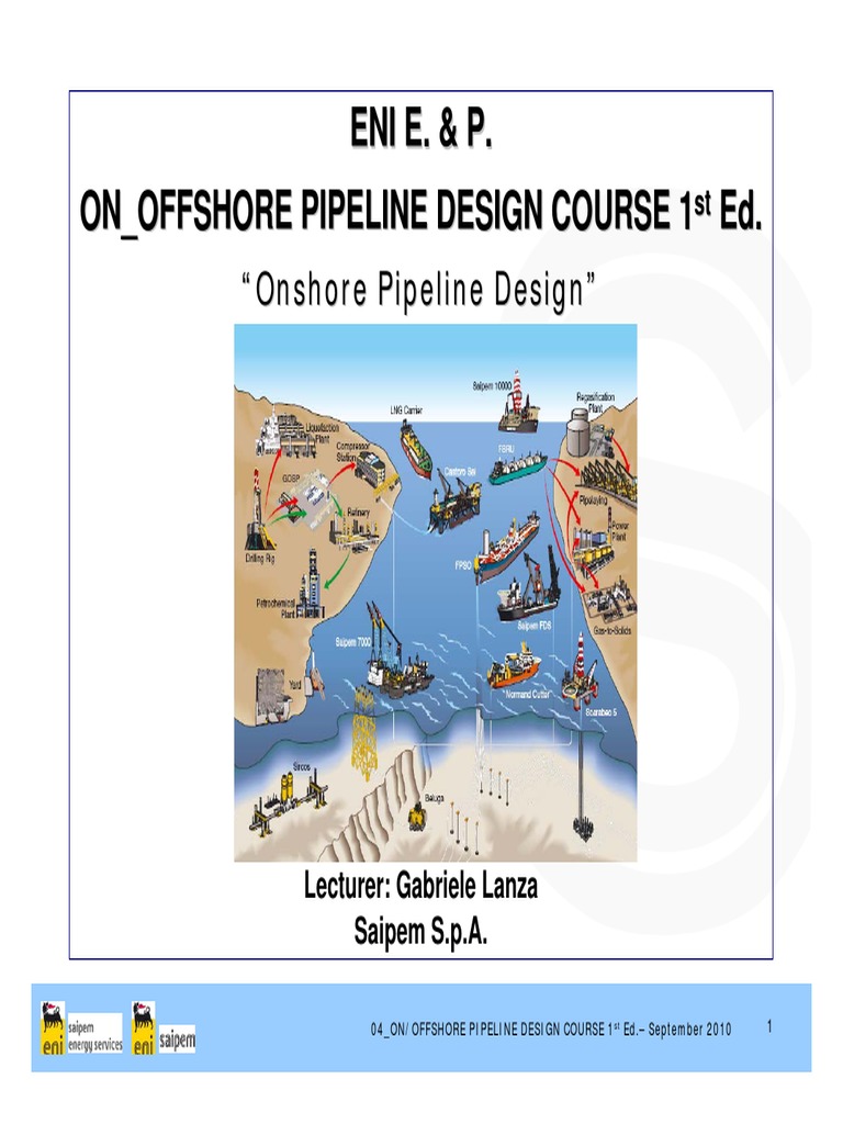 Onshore Pipeline Design Rev.00 PDF | PDF | Pipe (Fluid Conveyance ...