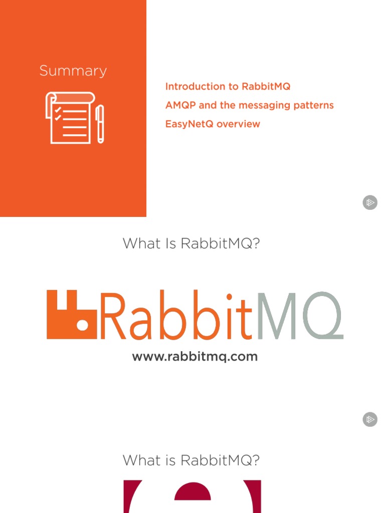 Understanding Rabbitmq and Easynetq Slides | PDF