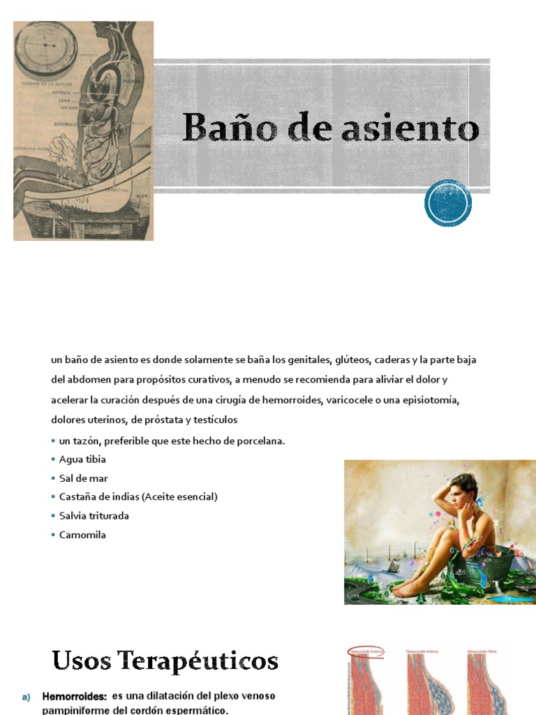 baños de asientos | PDF | Especialidades Medicas | Medicina