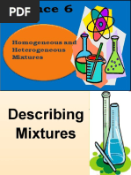 Lesson Plan About Types of Mixtures | PDF | Homogeneity And ...