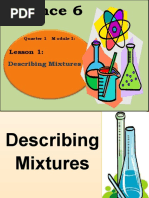 Lesson Plan About Types of Mixtures | PDF | Homogeneity And ...