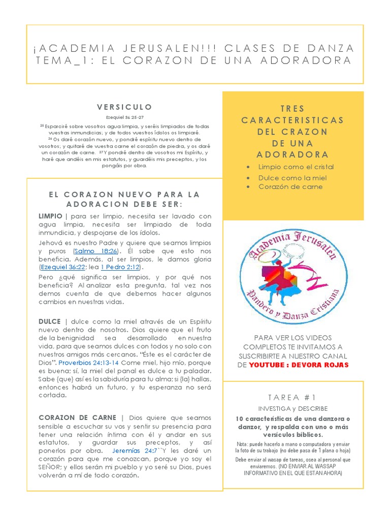 Corazon de La Danzora | PDF | Biblia | Religión y creencia