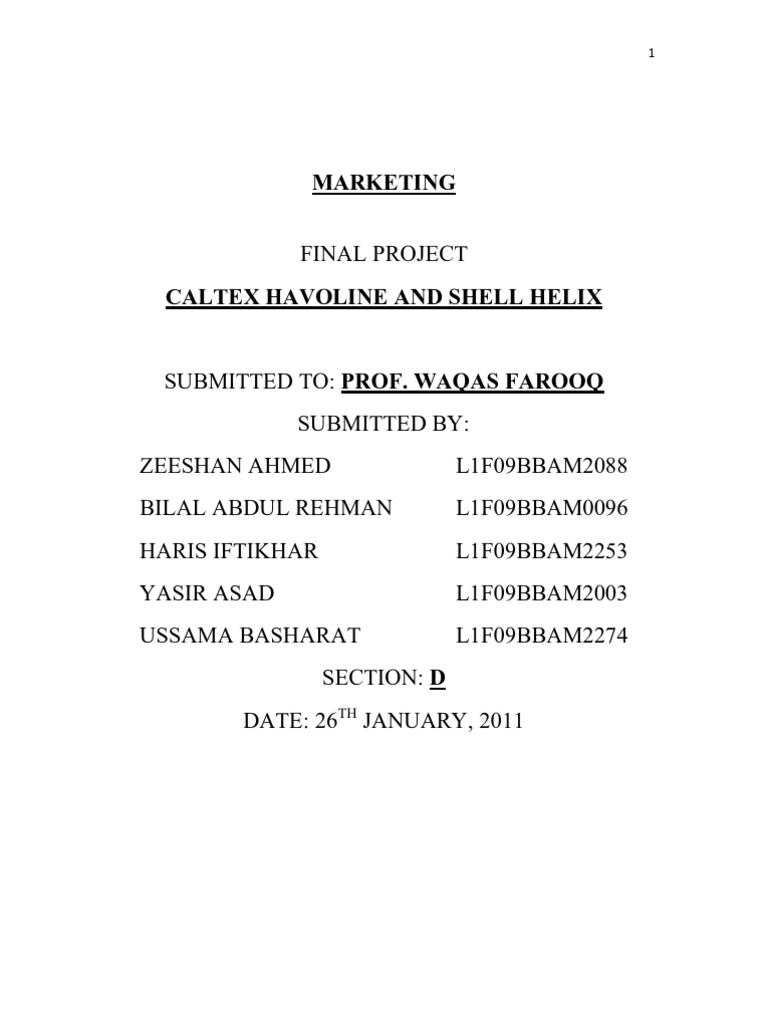 Caltex VS Shell | PDF | Teaching Methods & Materials | Computers