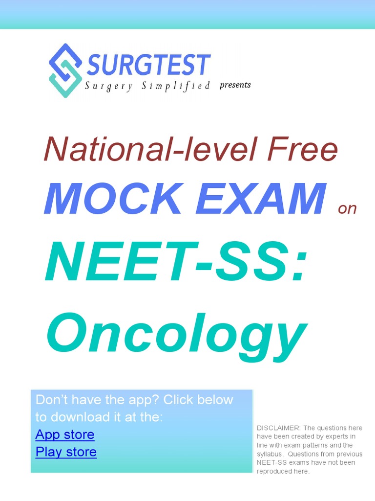 NEET-SS Oncology | PDF | Viral Vector | Melanoma