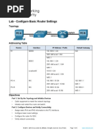 8.5.1 Lab - Configure DHCPv6 | PDF | I Pv6 | Ip Address