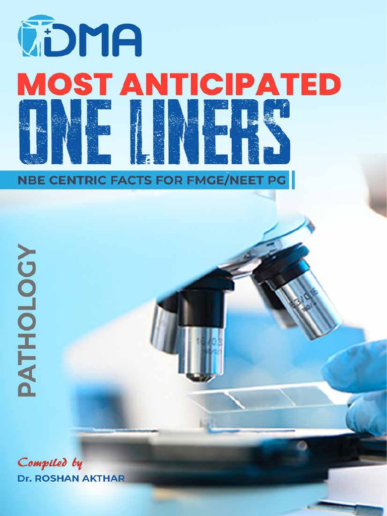 Pathology Mci One Liners MCQ | PDF | Lymphatic System | Multiple Myeloma