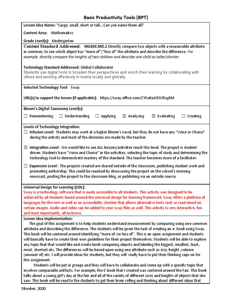 m5 BPT Lesson | PDF | Books | Education Theory