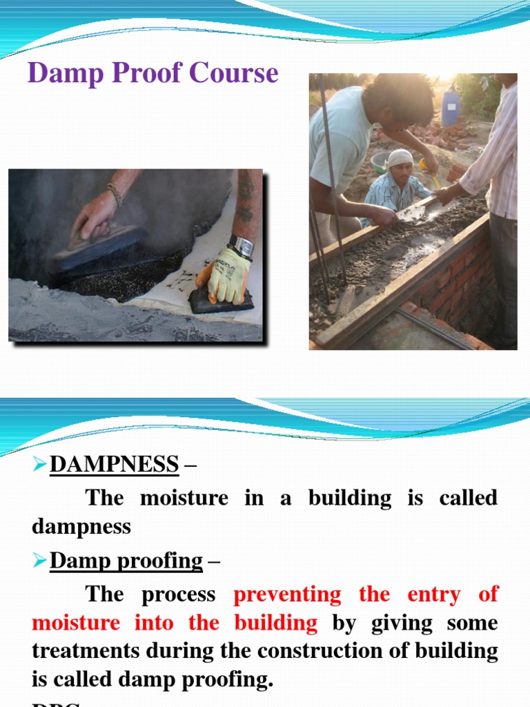Damp Proofing | PDF