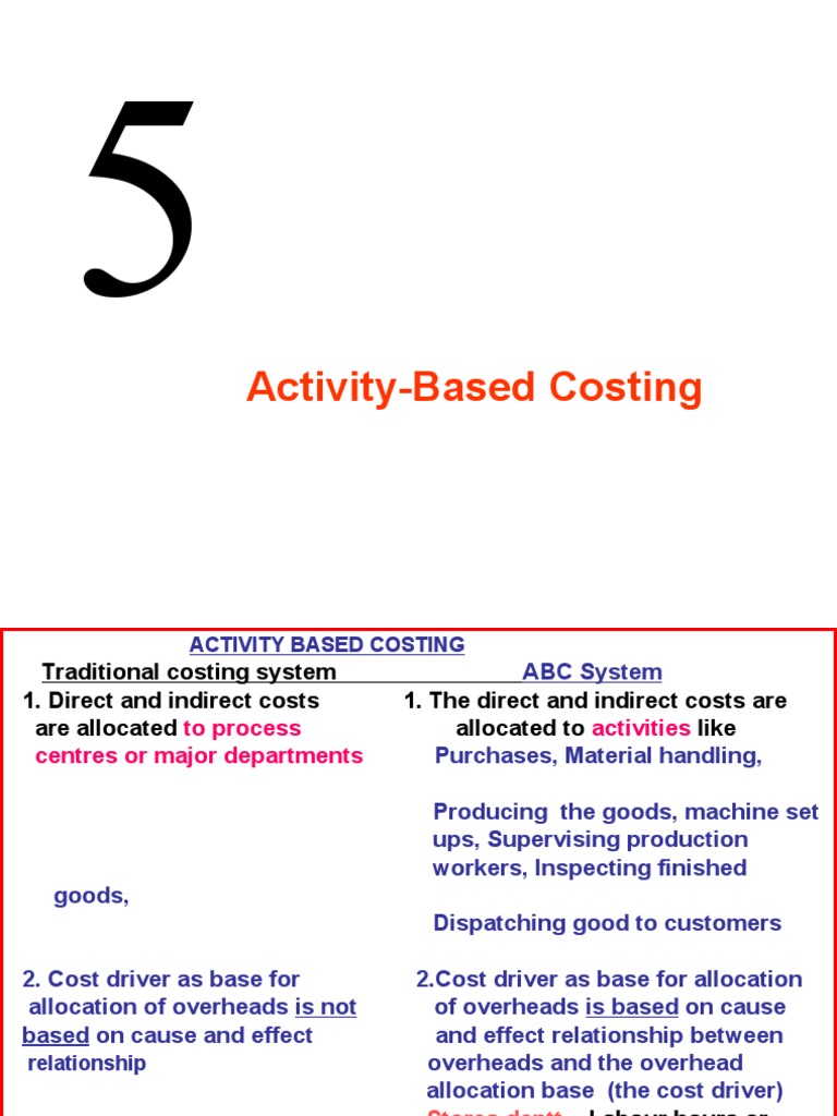 Activity-Based Costing: Mcgraw-Hill/Irwin | PDF | Business Process ...