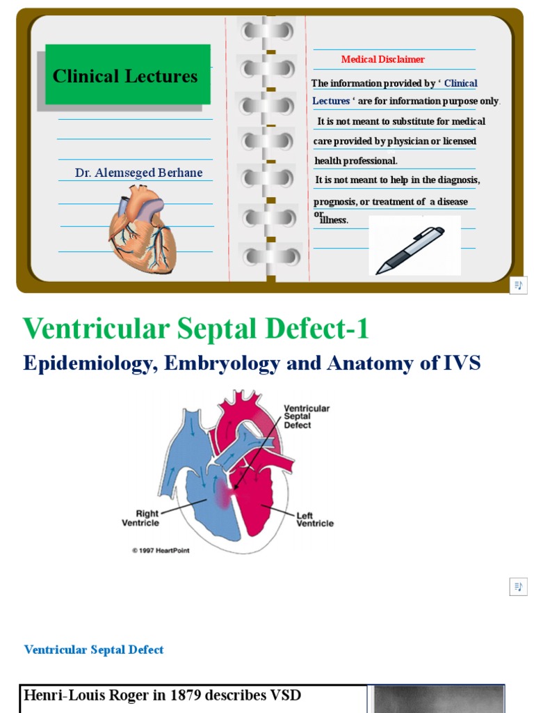 Ventricular Septal Defect - 1 | PDF | Congenital Heart Defect ...