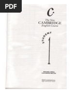The New Cambridge English Course Level 1 - Student Book PDF | PDF