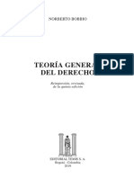 Teoría General Del Derecho - Norberto Bobbio | PDF