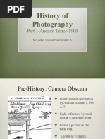 History of Photography Part 2 | PDF