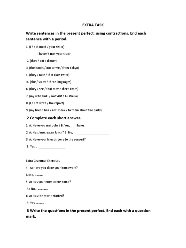 Extra Task | PDF | Foods