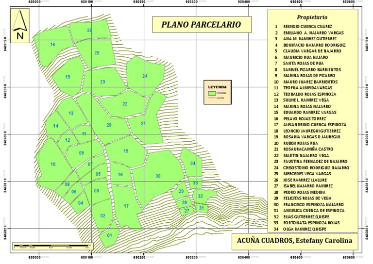 Plano Parcelario | PDF | Deportes