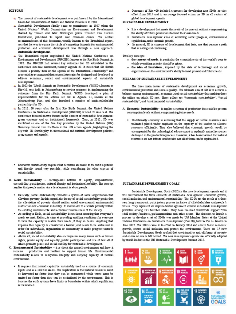 Sustainable Development | PDF | Sustainability | Sustainable Development